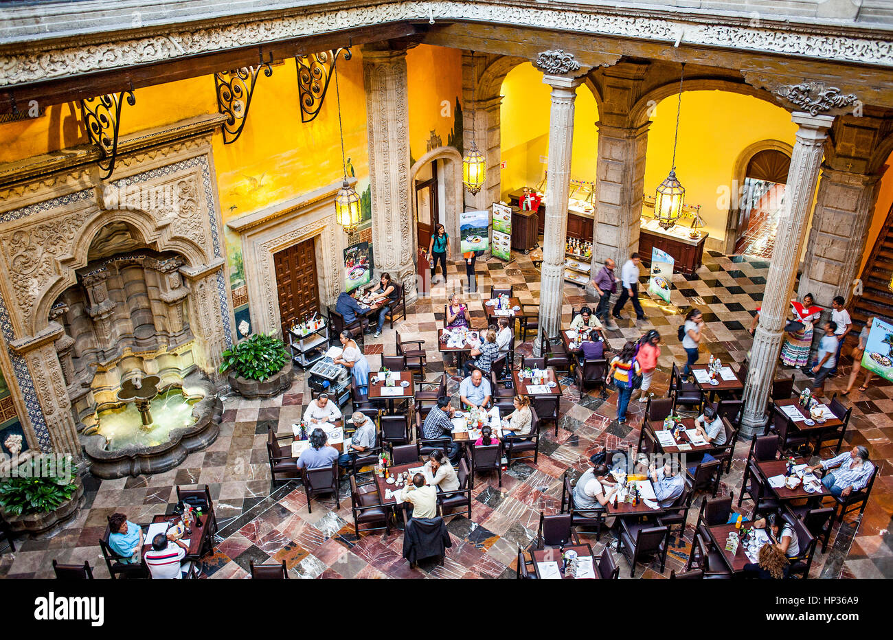 Casa de los Azulejos, House of Tiles, restaurant, Mexico City, Mexico ...