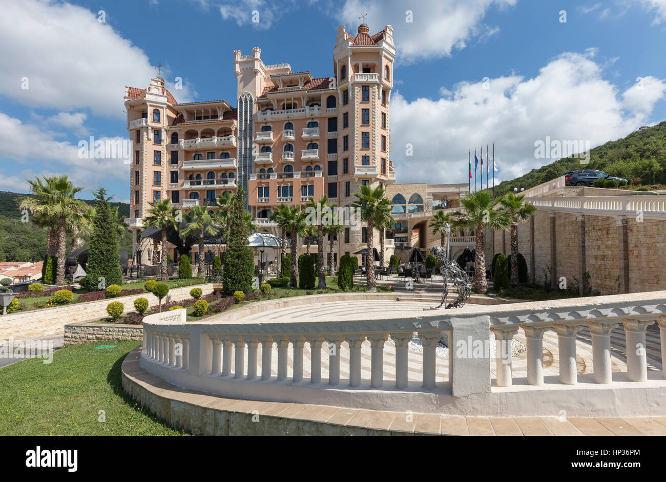 Stock Photo - Royal Castle Hotel in Elenite, Bulgaria Stock Photo - Alamy