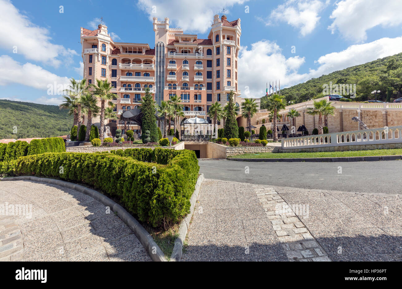 Stock Photo - Royal Castle Hotel in Elenite, Bulgaria Stock Photo - Alamy