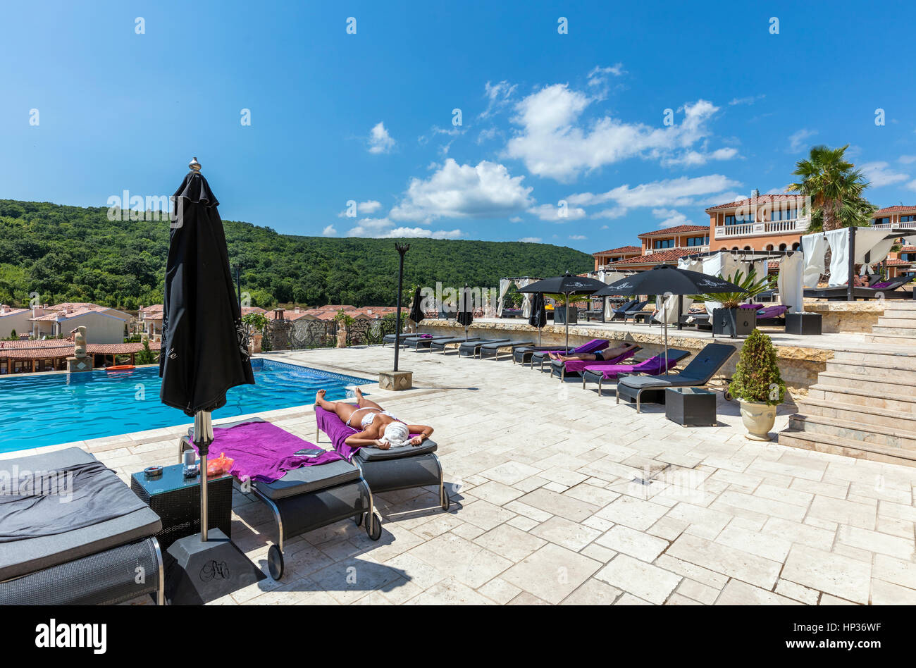 Stock Photo - Royal Castle Hotel in Elenite, Bulgaria Stock Photo - Alamy