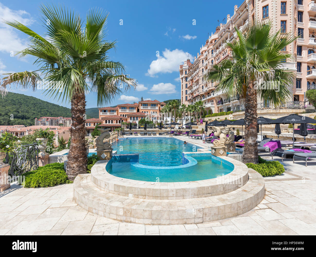 Stock Photo - Royal Castle Hotel in Elenite, Bulgaria Stock Photo - Alamy