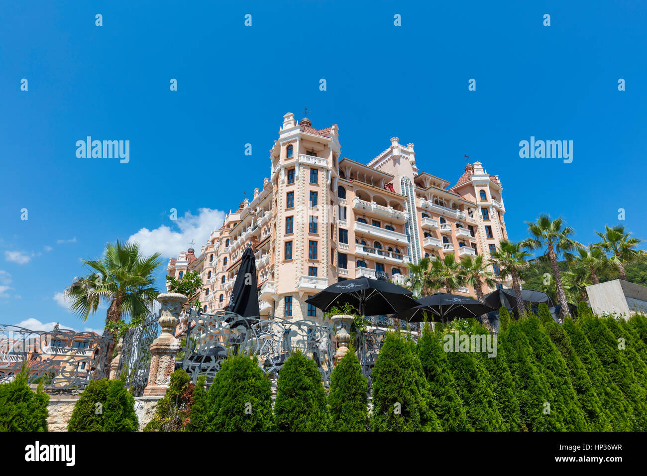 Stock Photo - Royal Castle Hotel in Elenite, Bulgaria Stock Photo - Alamy