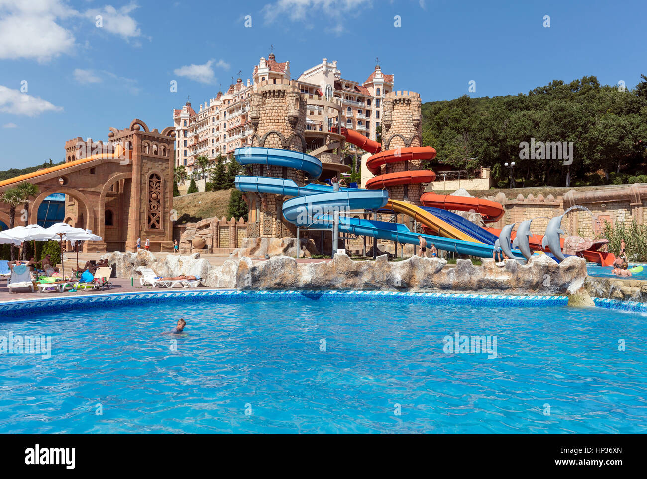 Stock Photo - Royal Castle Hotel in Elenite, Bulgaria Stock Photo - Alamy