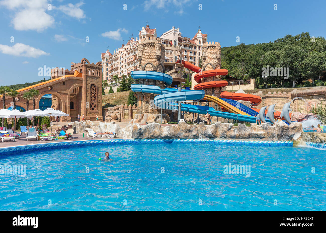Stock Photo - Royal Castle Hotel in Elenite, Bulgaria Stock Photo - Alamy