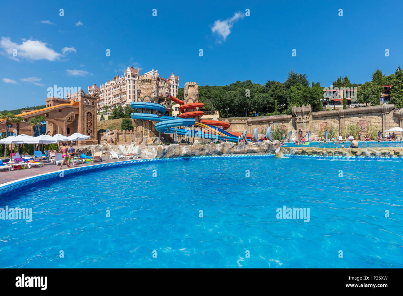Stock Photo - Royal Castle Hotel in Elenite, Bulgaria Stock Photo - Alamy