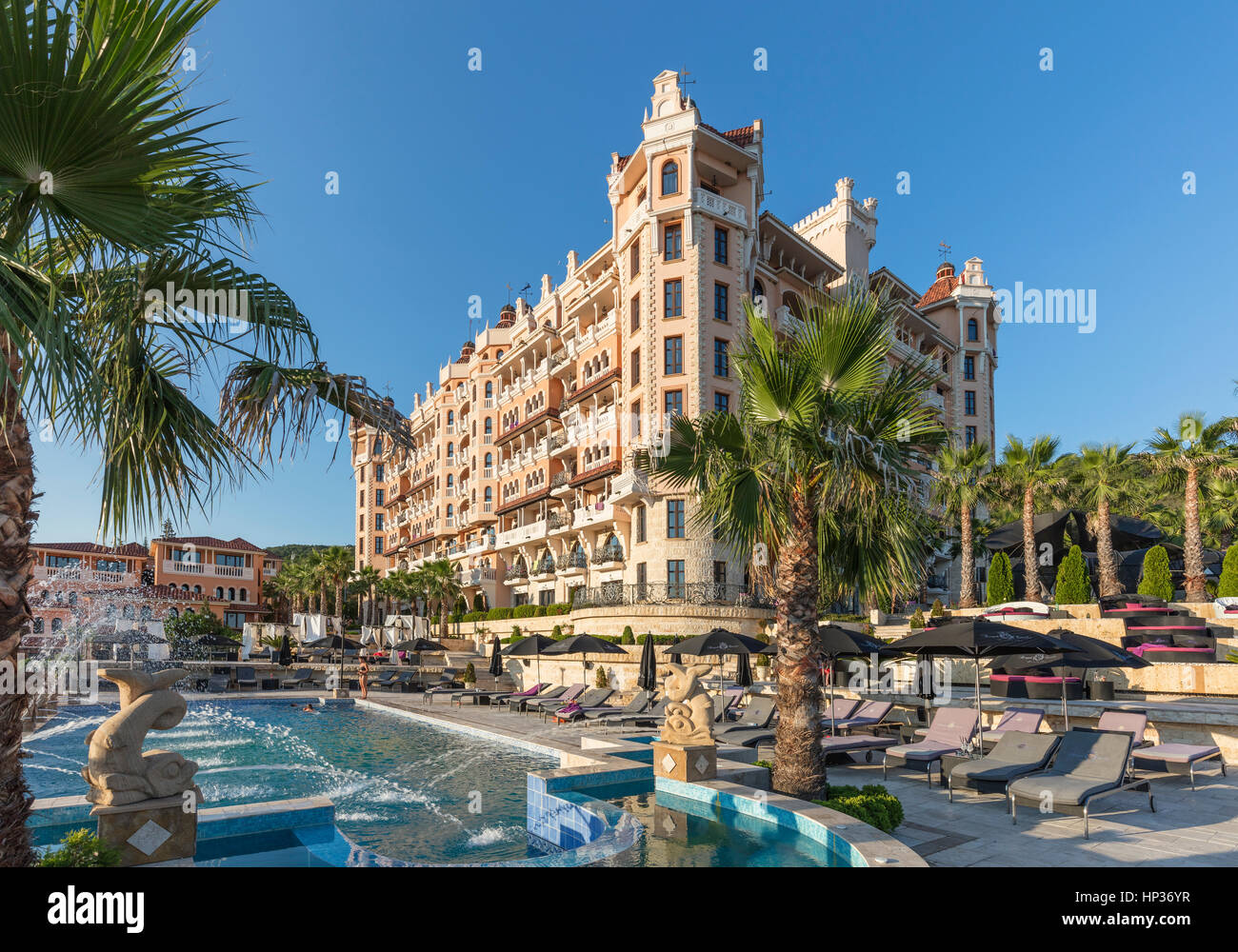 Stock Photo - Royal Castle Hotel in Elenite, Bulgaria Stock Photo - Alamy