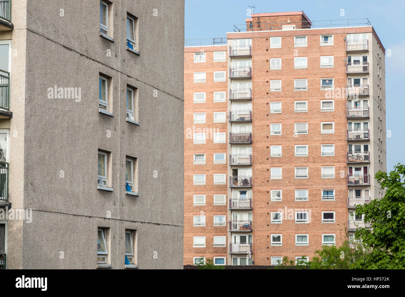 High Rise Tower Blocks Flats Stock Photos & High Rise Tower Blocks ...
