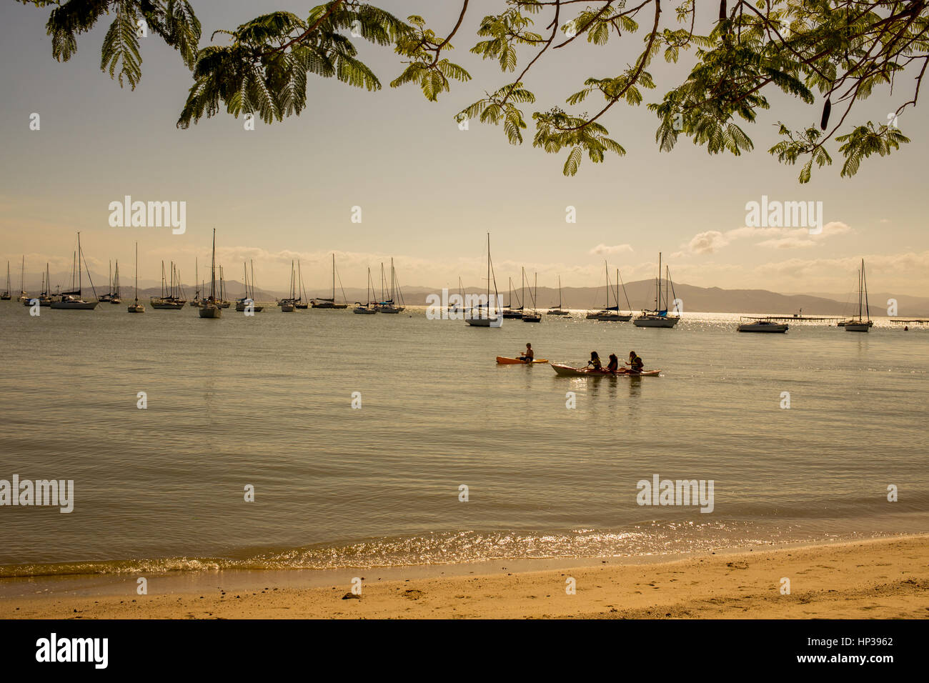 Sunday on the beach Stock Photo - Alamy