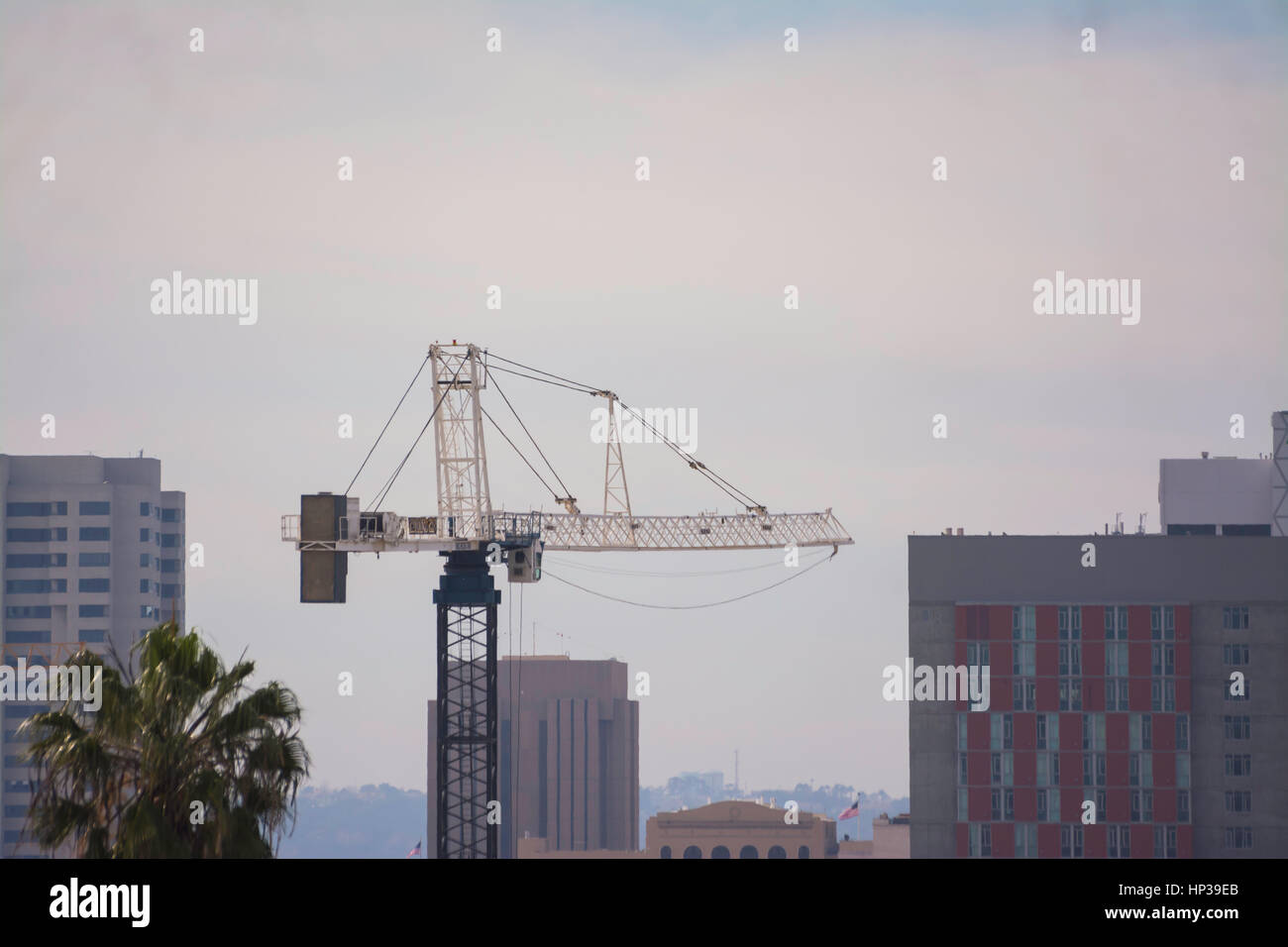 Construction Cranes used in Diego,California Stock Photo - Alamy