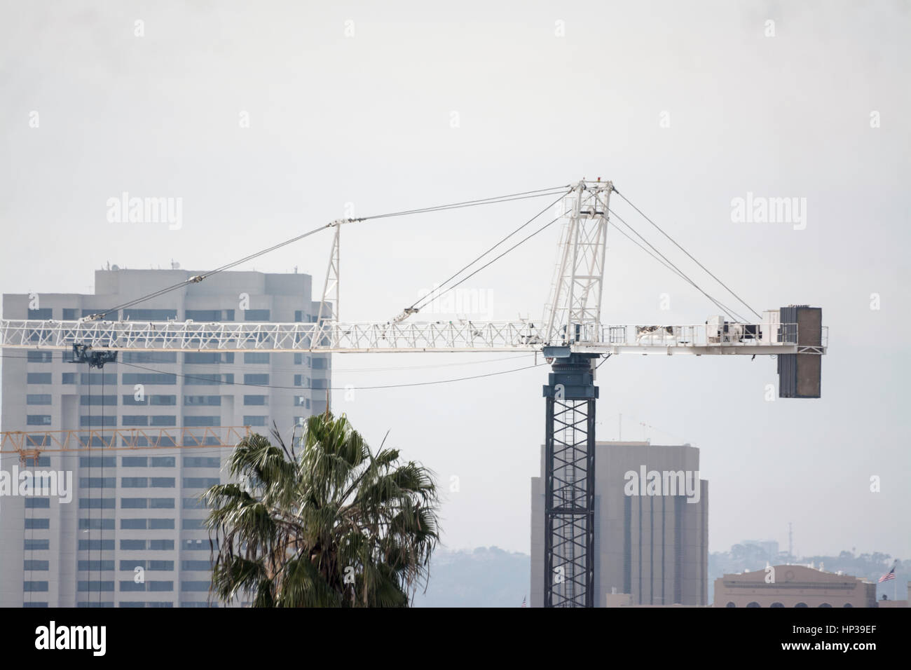 Construction Cranes used in Diego,California Stock Photo - Alamy