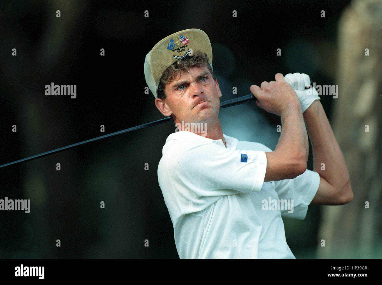 JESPER PARNEVIK RYDER CUP VALDERRAMA SPAIN 28 September 1997 Stock ...
