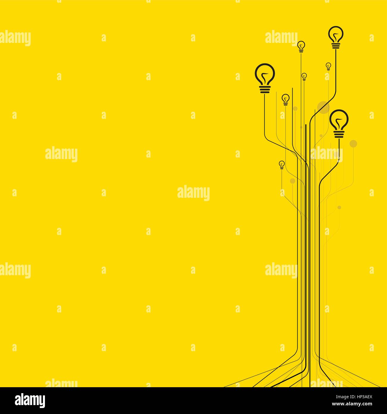 Light bulbs background Stock Vector Image & Art - Alamy