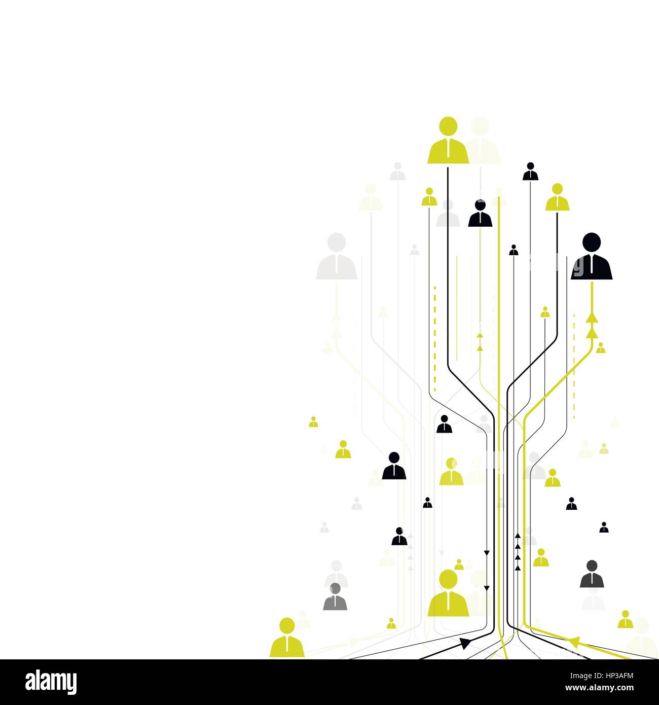 Abstract human connection Stock Vector Image & Art - Alamy