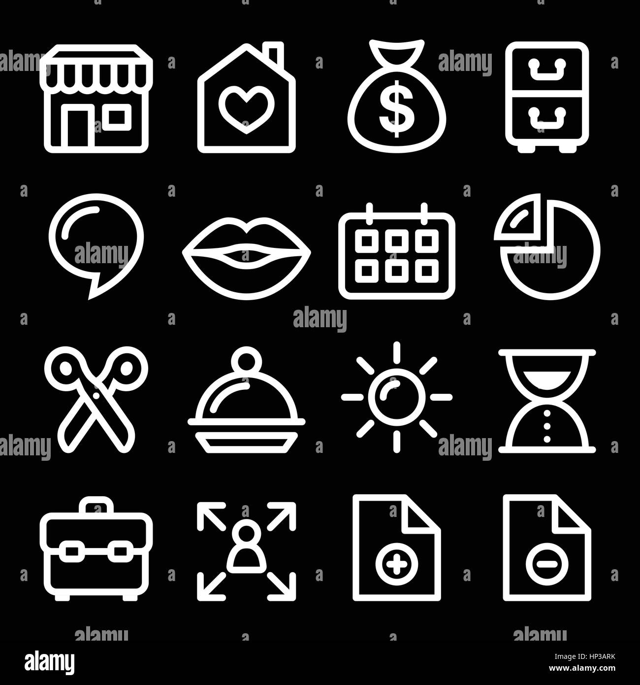 Web Menu Icons