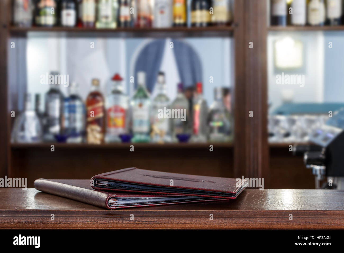 Bar menu background hi-res stock photography and images - Alamy
