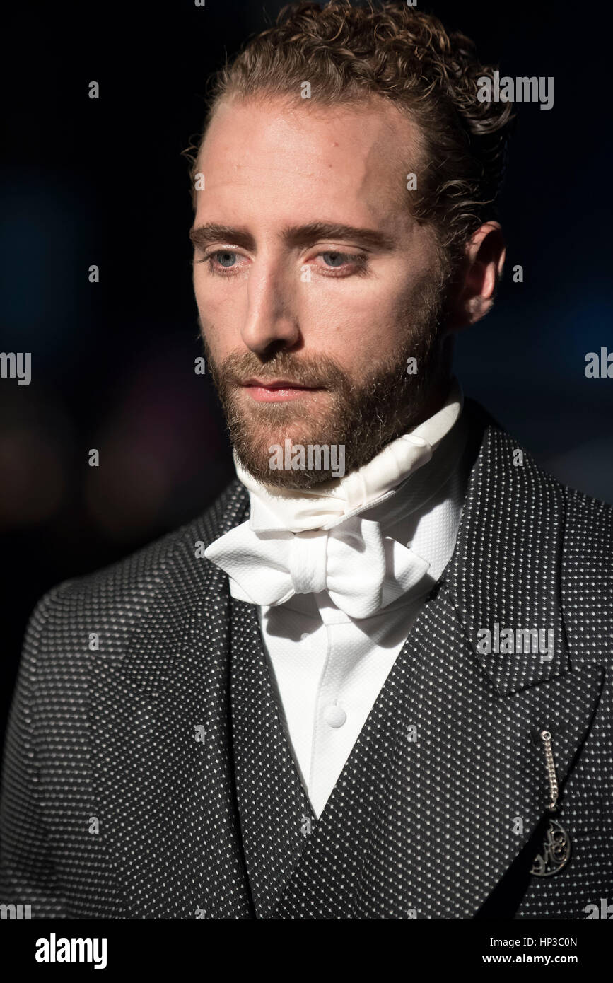 London, UK. 17th Feb, 2017. British fashion designer Joshua Kane ...