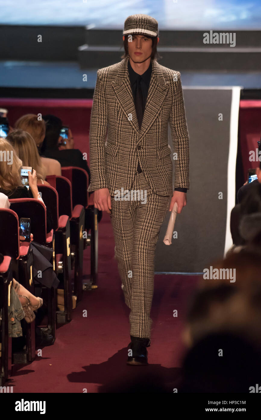 London, UK. 17th Feb, 2017. British fashion designer Joshua Kane ...