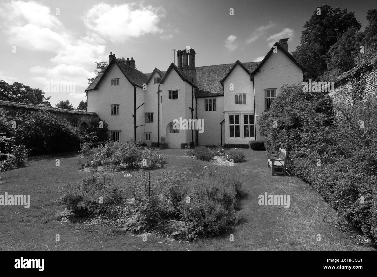 Clare Priory, Clare village, Suffolk county, England, UK Stock Photo ...