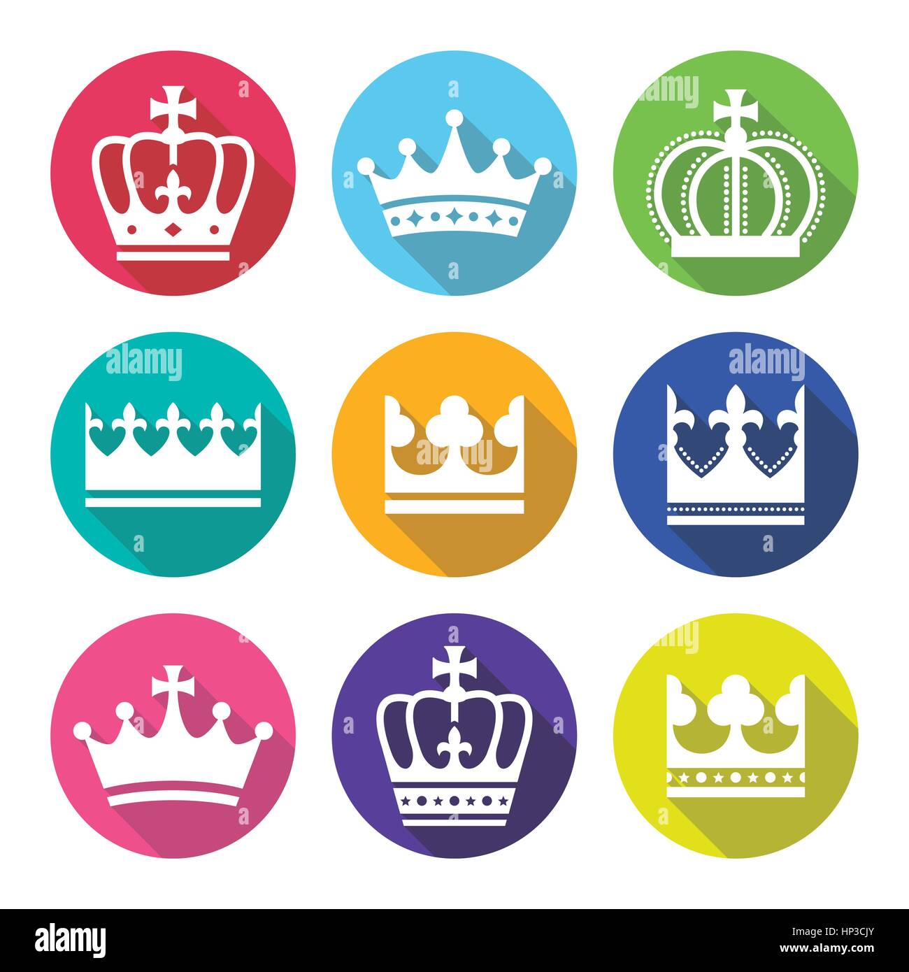 Queen Crown Symbol Simple Modern And Simple Queen Crown Logo Design On