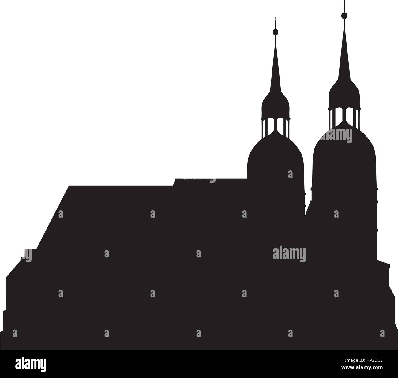 Tower church temple cathedral Stock Vector Images - Alamy