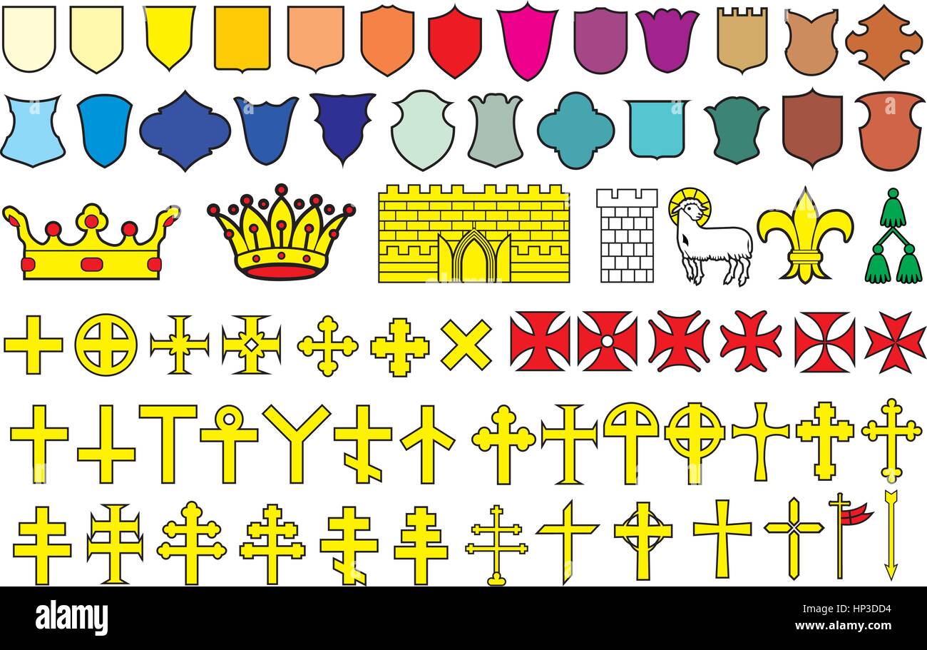 Heraldic emblem hi-res stock photography and images - Alamy