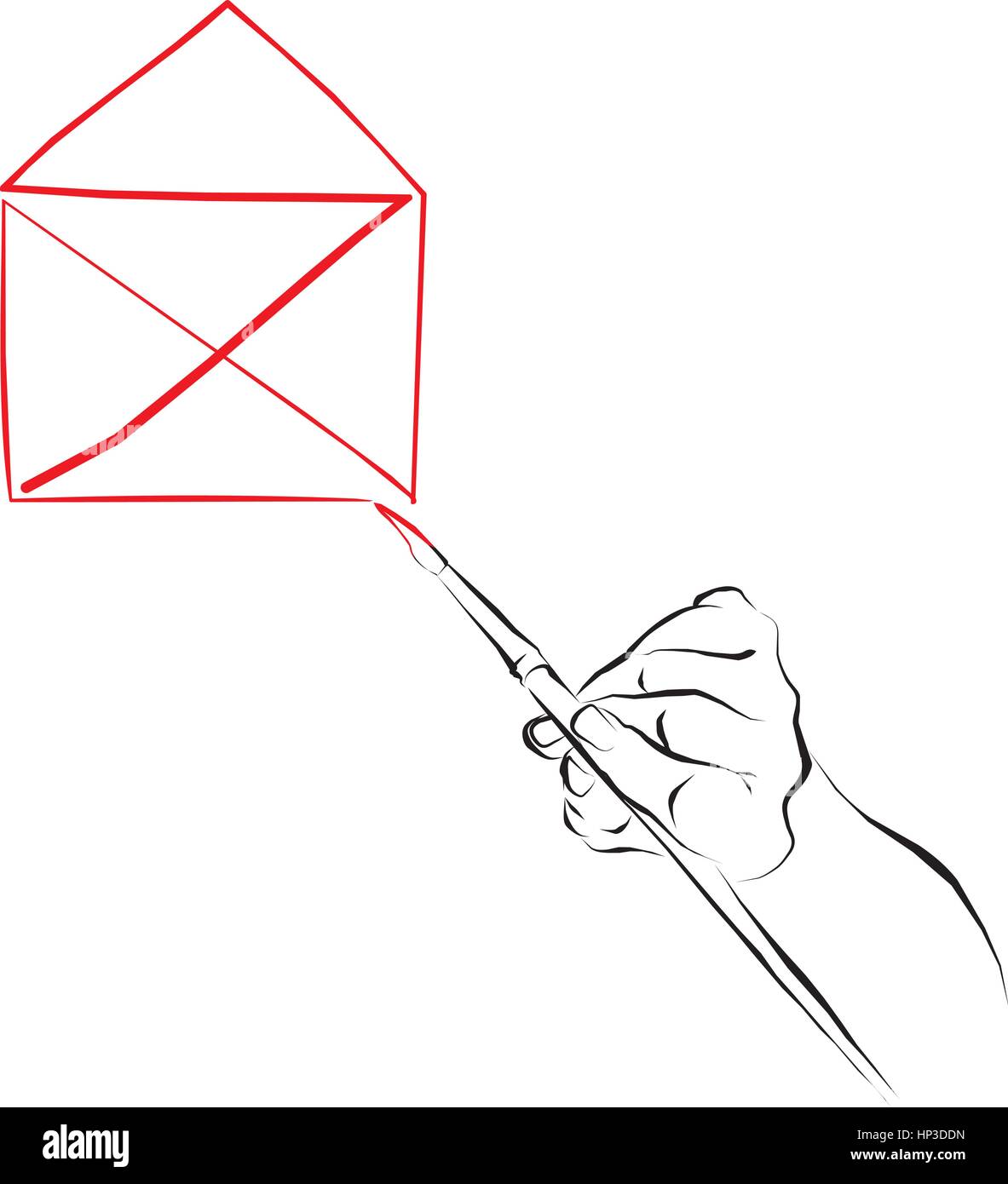 One stroke house Cut Out Stock Images & Pictures - Alamy