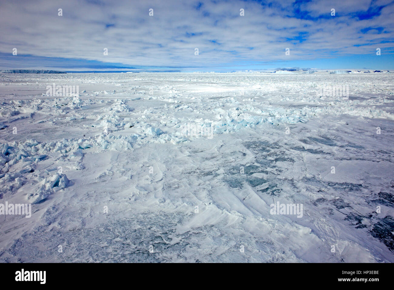 Pack Ice, Antarctica, Weddell Sea, in summer Stock Photo - Alamy