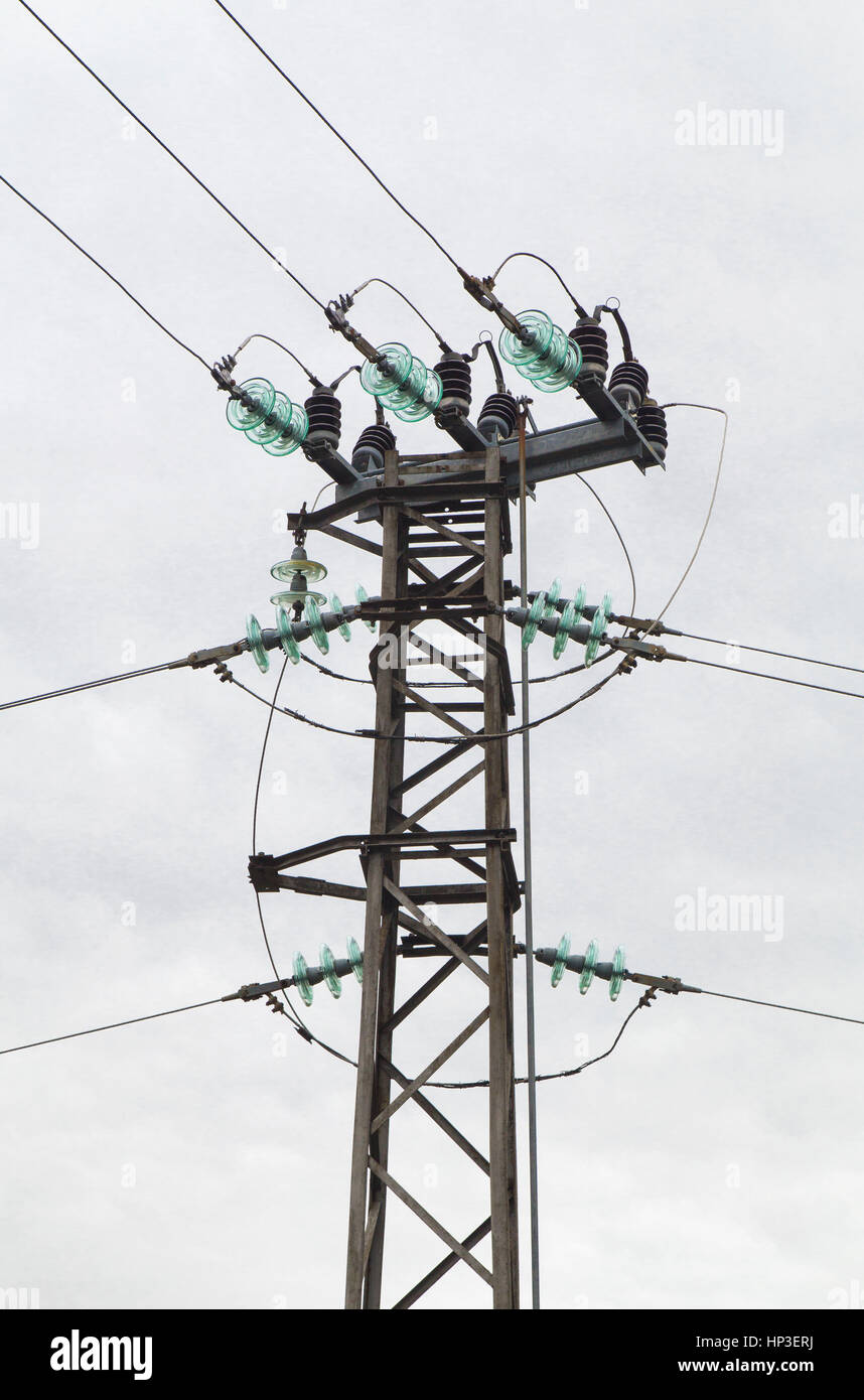 Overhead Line Mast Stock Photos & Overhead Line Mast Stock Images - Alamy