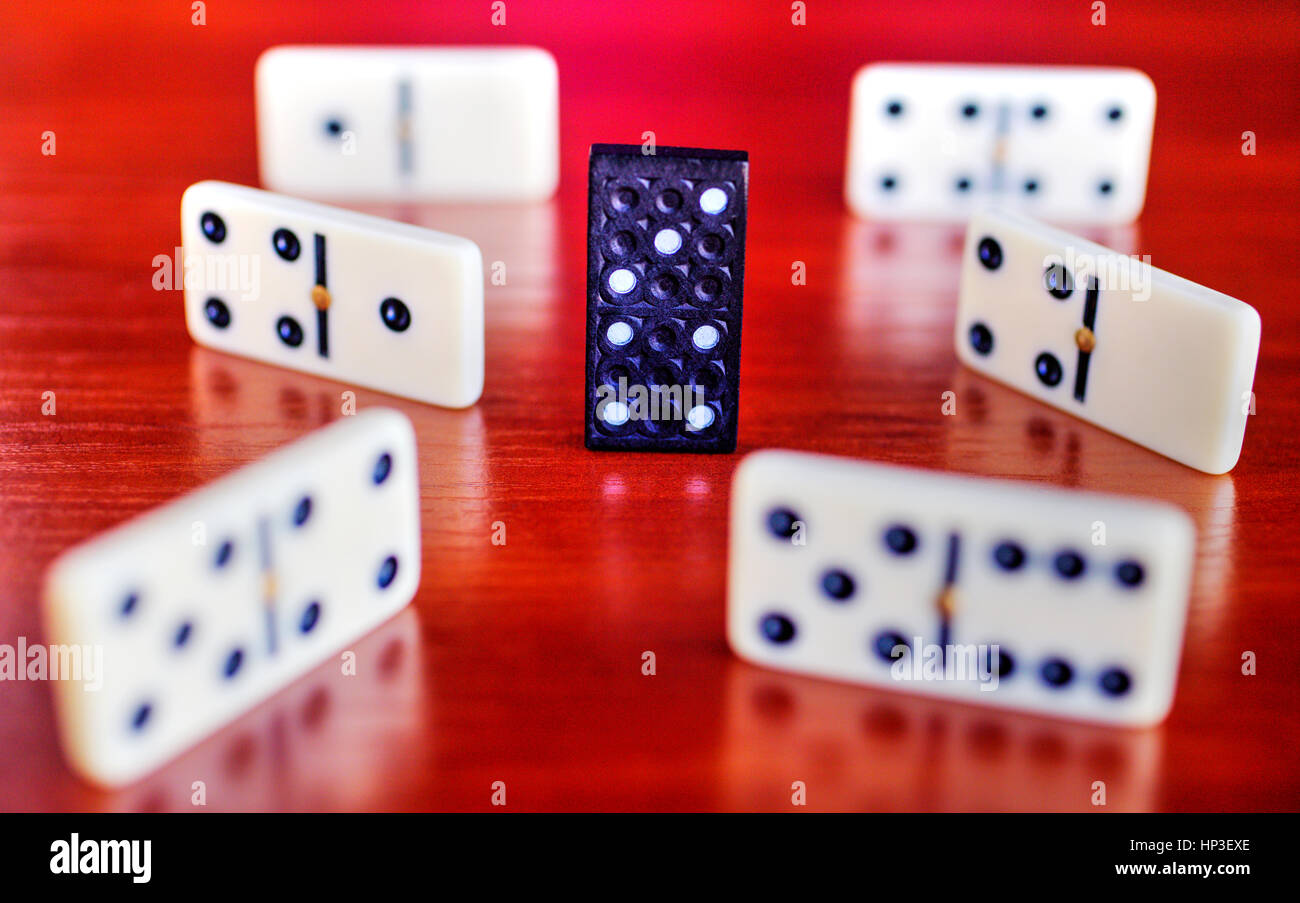Dominoe board hi-res stock photography and images - Alamy
