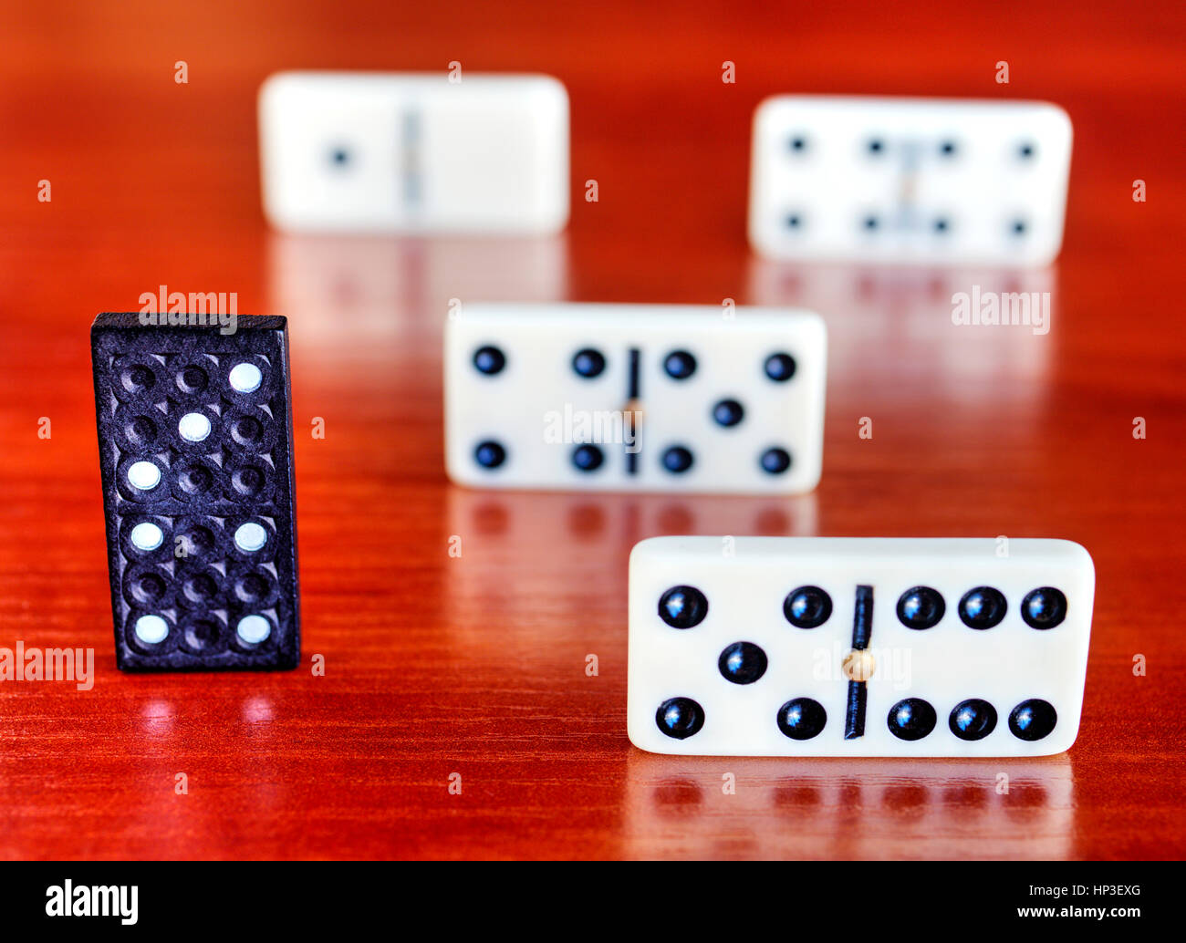 Dominoe board hi-res stock photography and images - Alamy