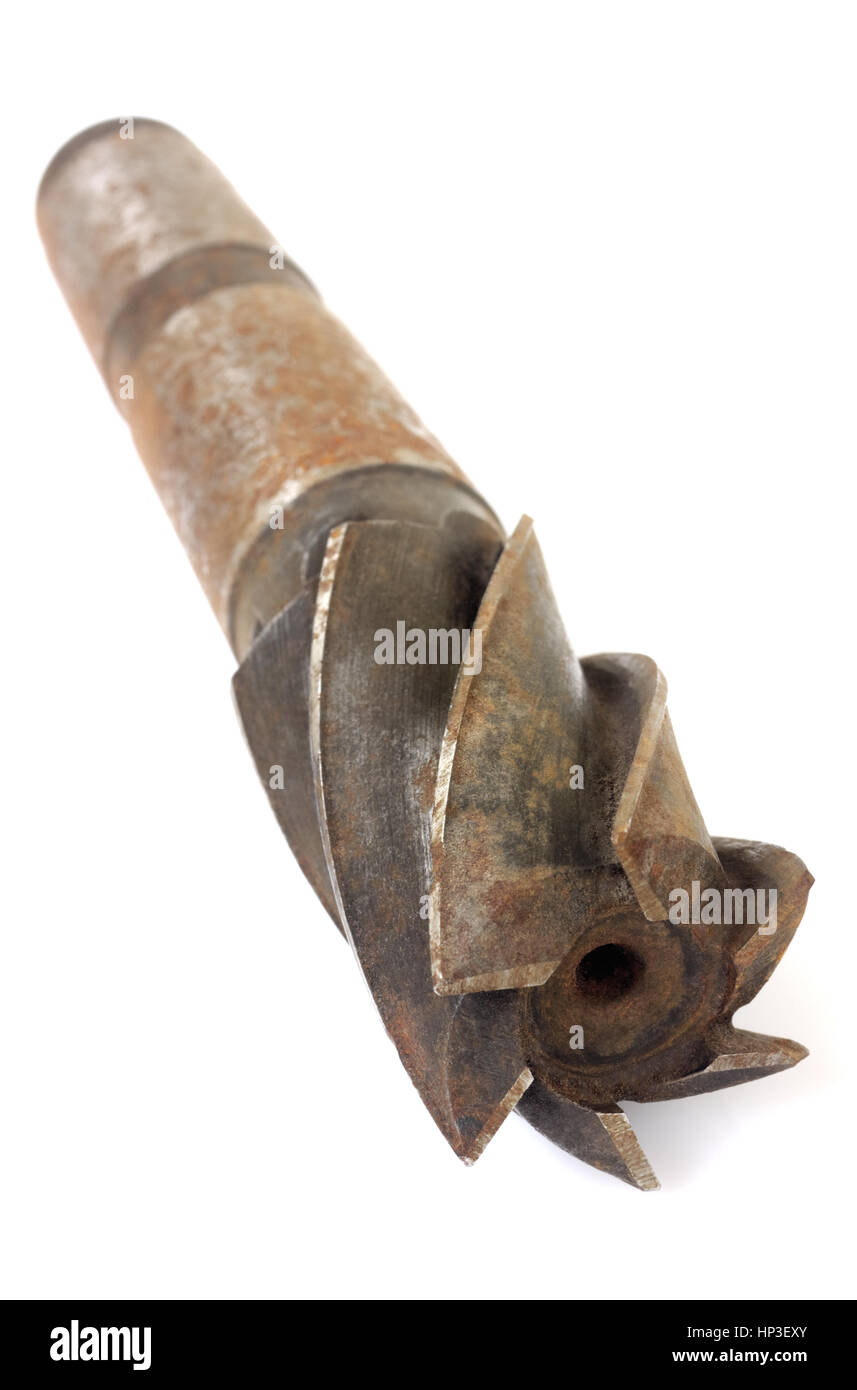 Metal tool isolated on white background Stock Photo - Alamy