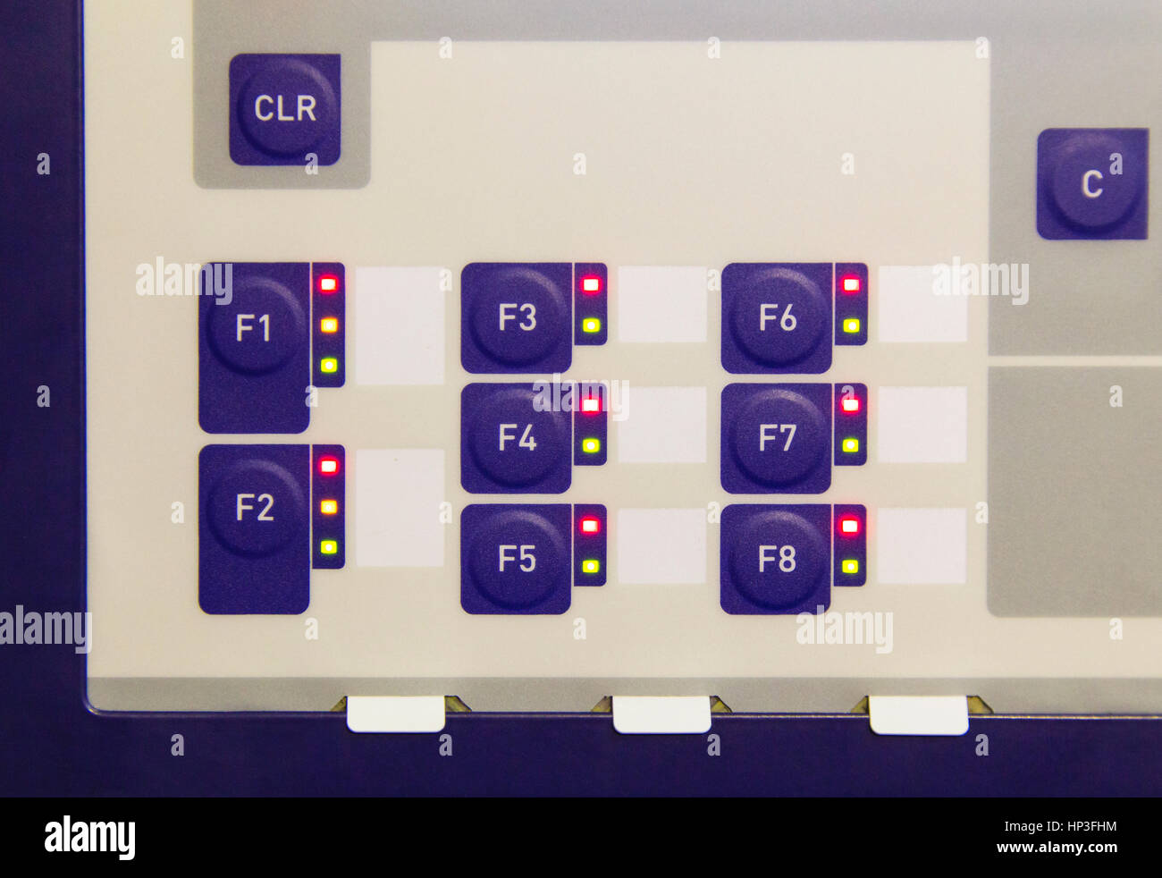 Command panel in modern electrical substation Stock Photo - Alamy