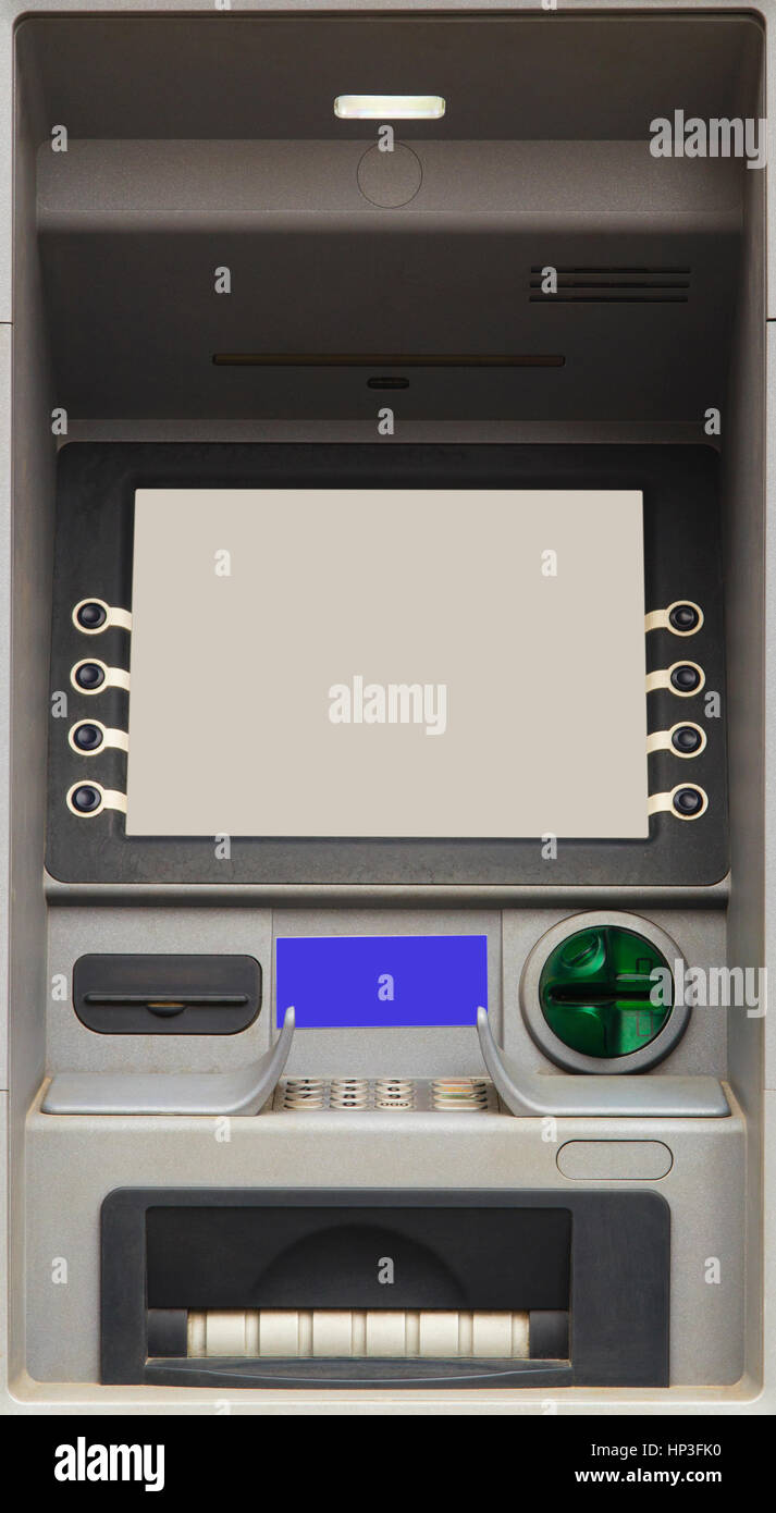 ATM Bank Cash Machine closeup Stock Photo - Alamy