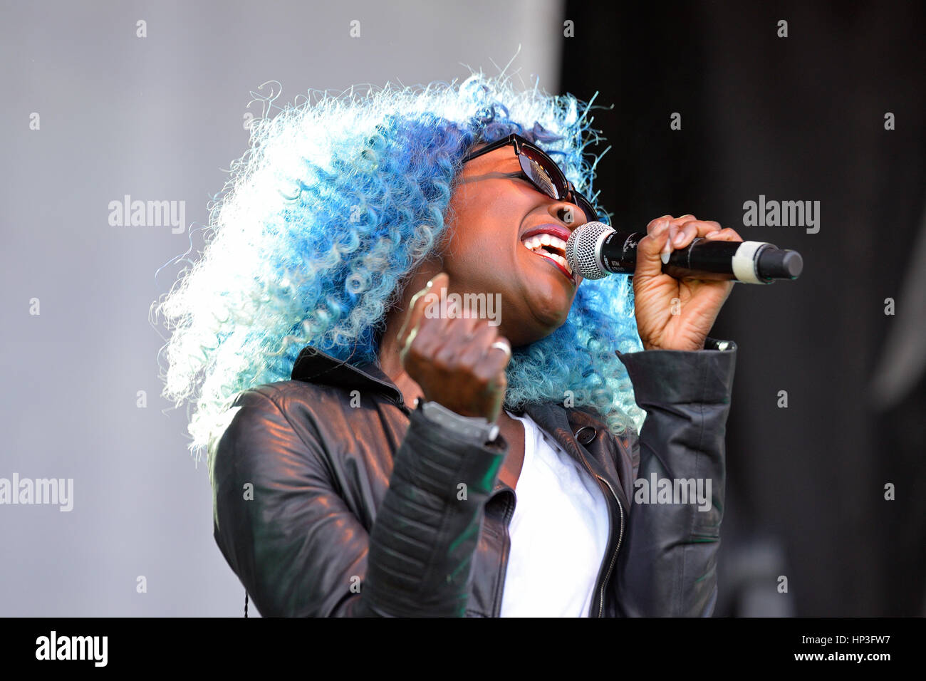 BARCELONA - MAY 23: The singer of Clean Bandit (British electronic ...