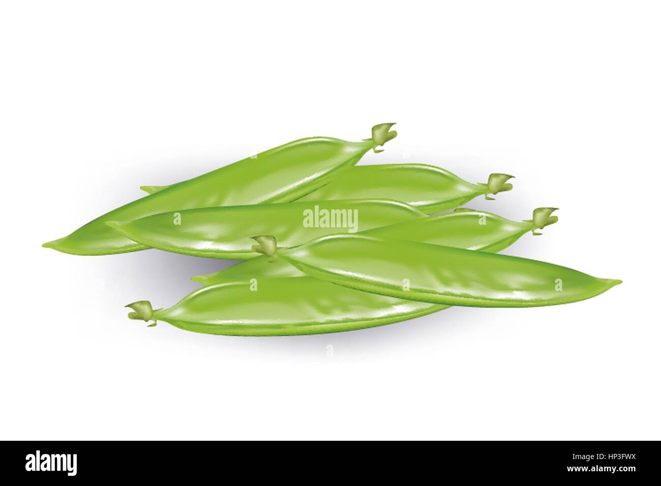 Fresh sweet peas Stock Photo - Alamy