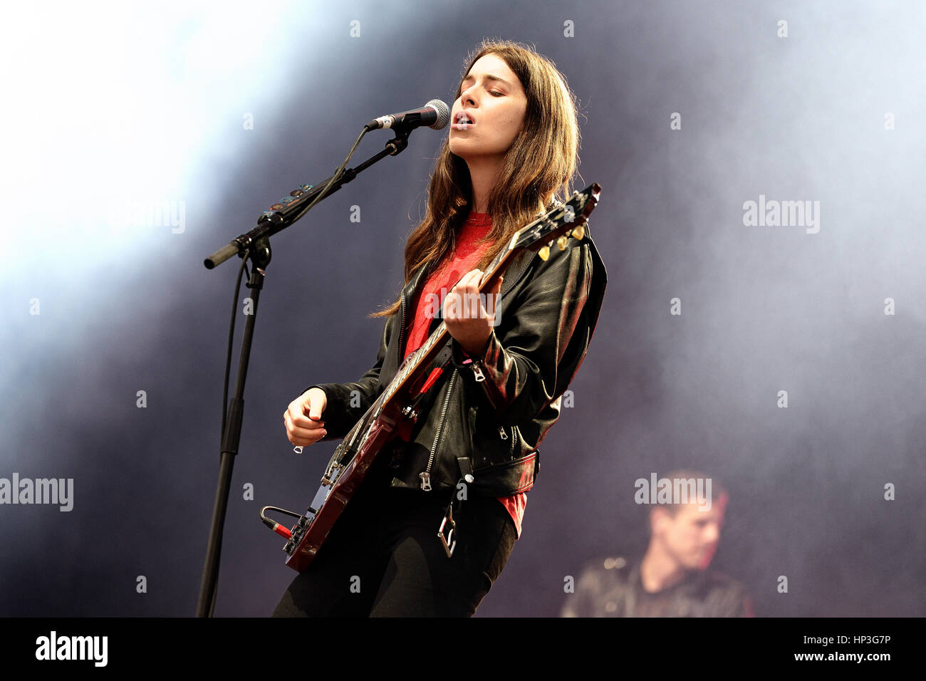 BARCELONA - MAY 30: Haim (band) performance at Heineken Primavera Sound ...