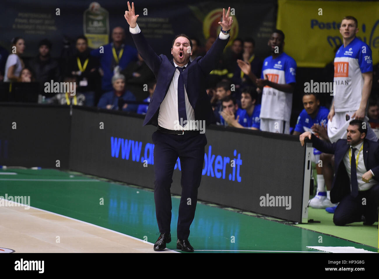 Rimini, Italy. 17th Feb, 2017. Diana Andrea during the basketball match ...