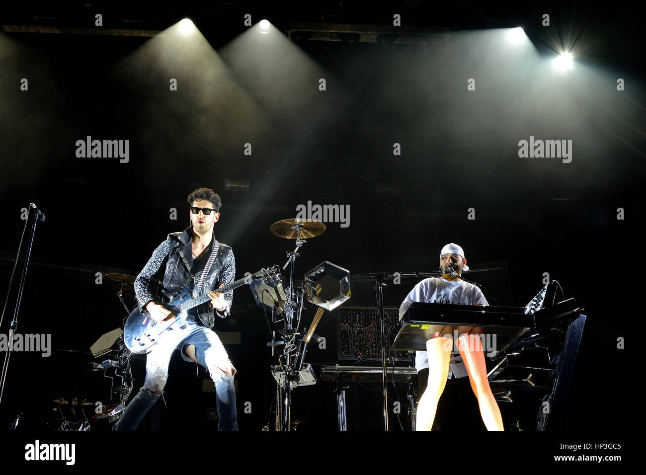 BARCELONA - MAY 30: Chromeo (Canadian electro-funk duo) performs at ...