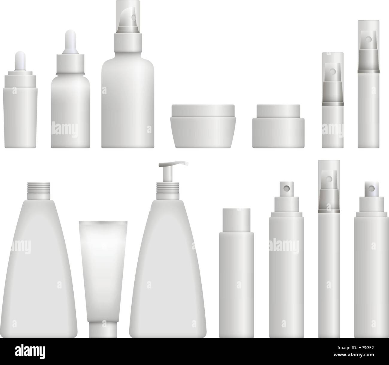 Perfume in clear bottle Stock Vector Images - Alamy