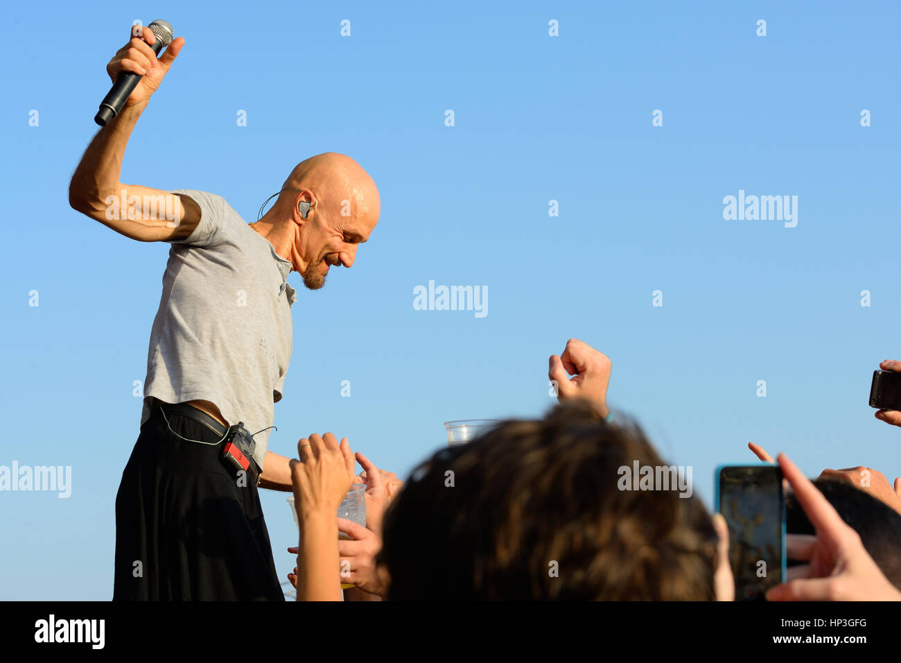SPAIN - JULY 17: James (British rock band from Manchester) performance ...