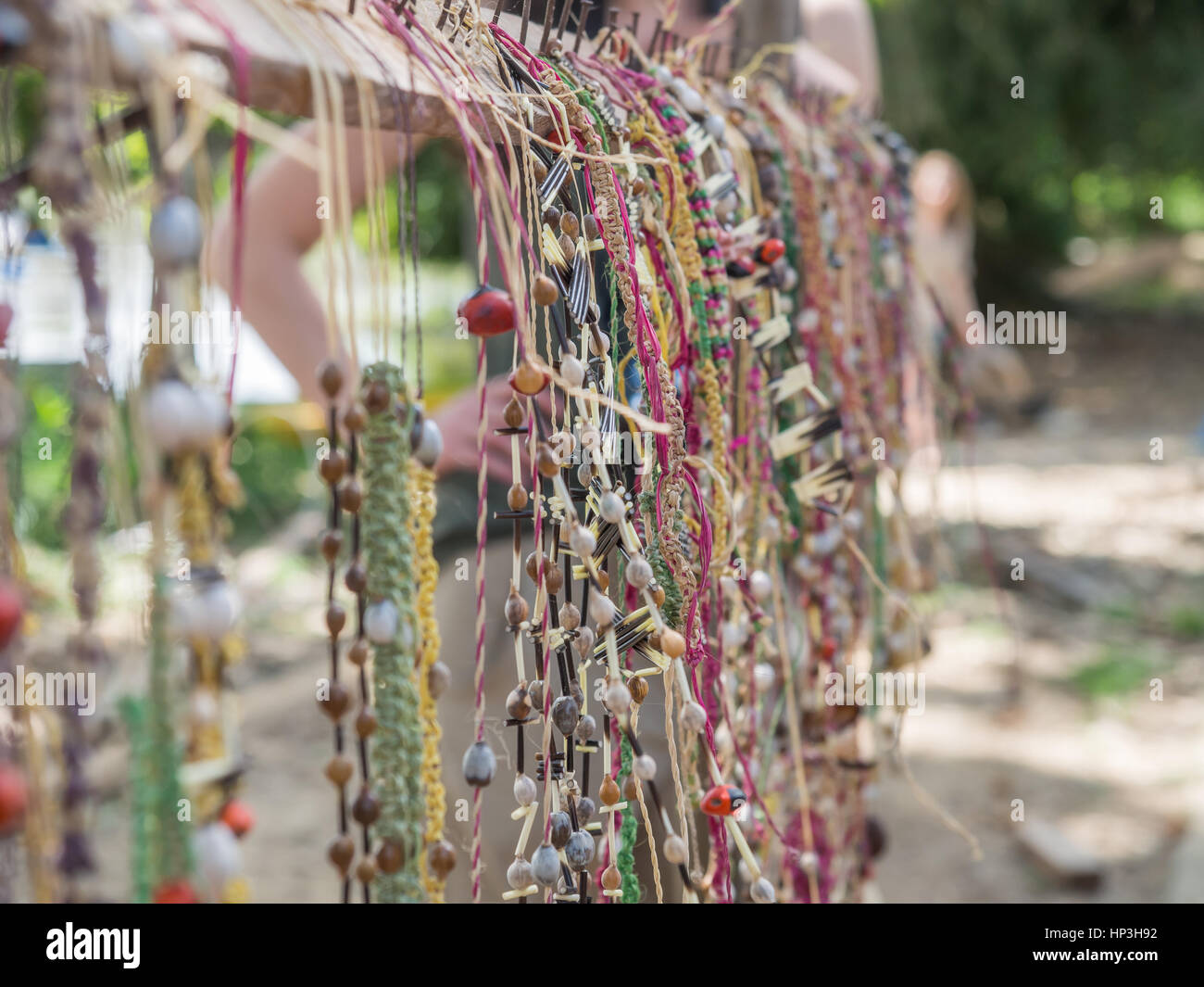 Santa Rita, Peru - May 9, 2016: Colorful handicraft form natural ...