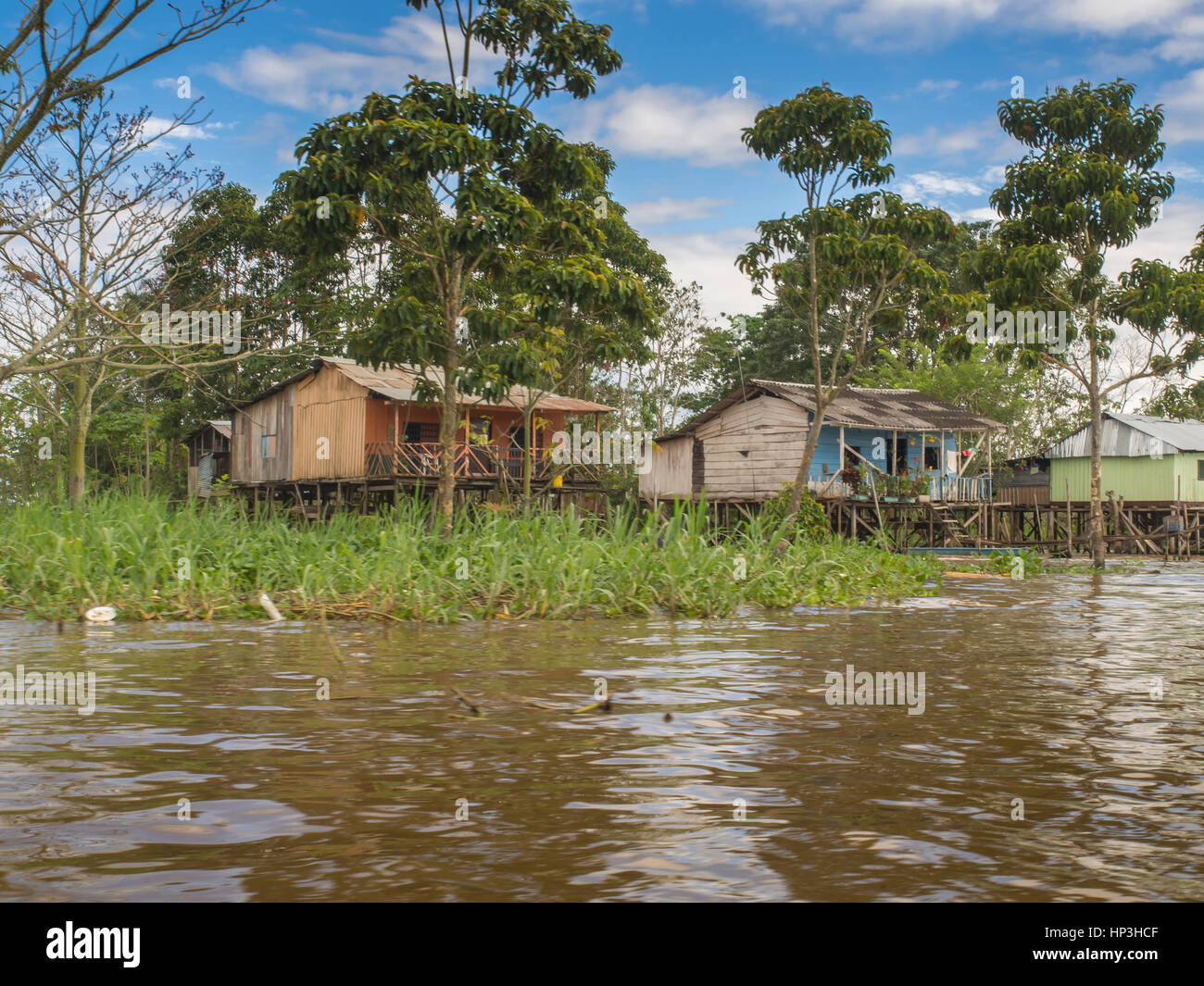 Amazon jungle peru boat hi-res stock photography and images - Alamy
