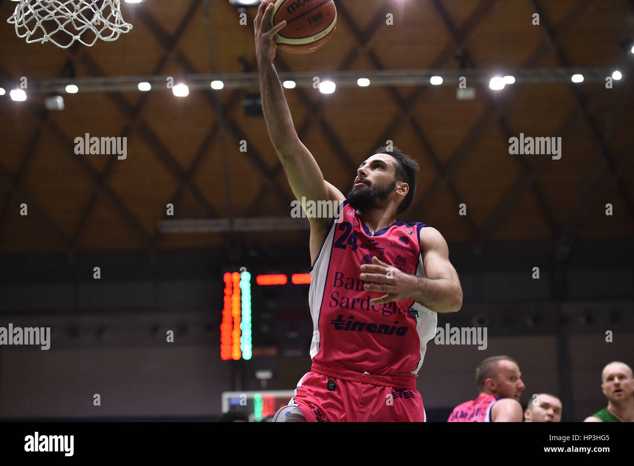 Rimini, Italy. 17th Feb, 2017. Stipcevic Rok during the Final Eight ...