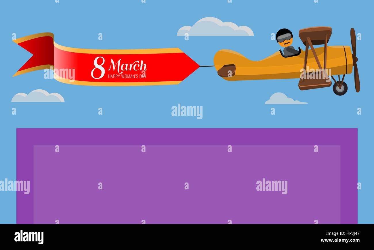 Happy anniversary plane Stock Vector Images - Alamy