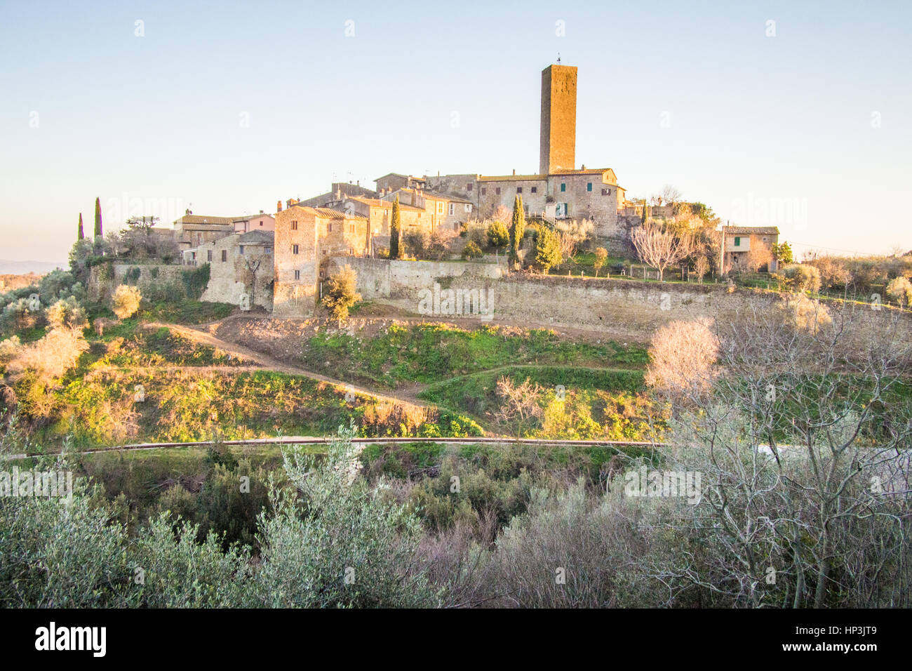 Pereta, a very pretty village in the Grosseto province of Tuscany ...