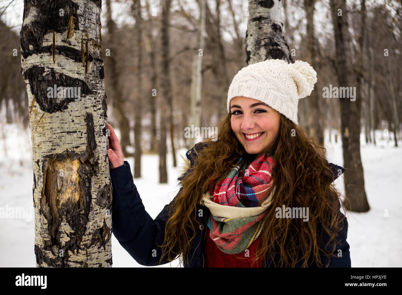 Snow model female hi-res stock photography and images - Alamy