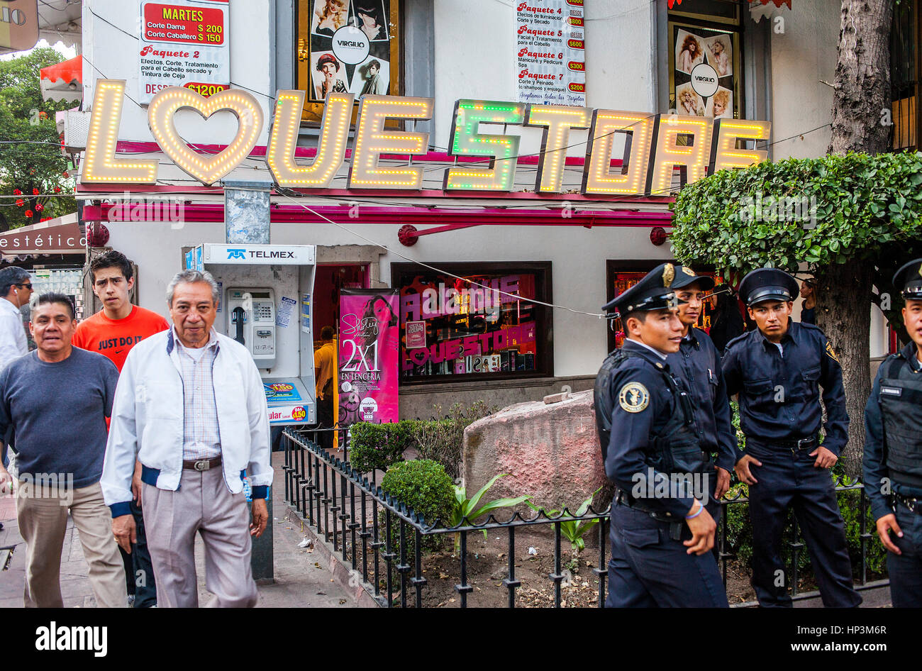 Pink zone mexico city hi-res stock photography and images - Alamy