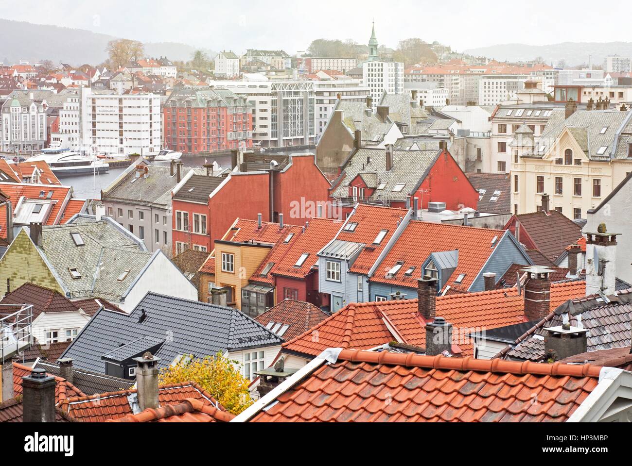 traditional houses in Bergen, Norway Stock Photo - Alamy