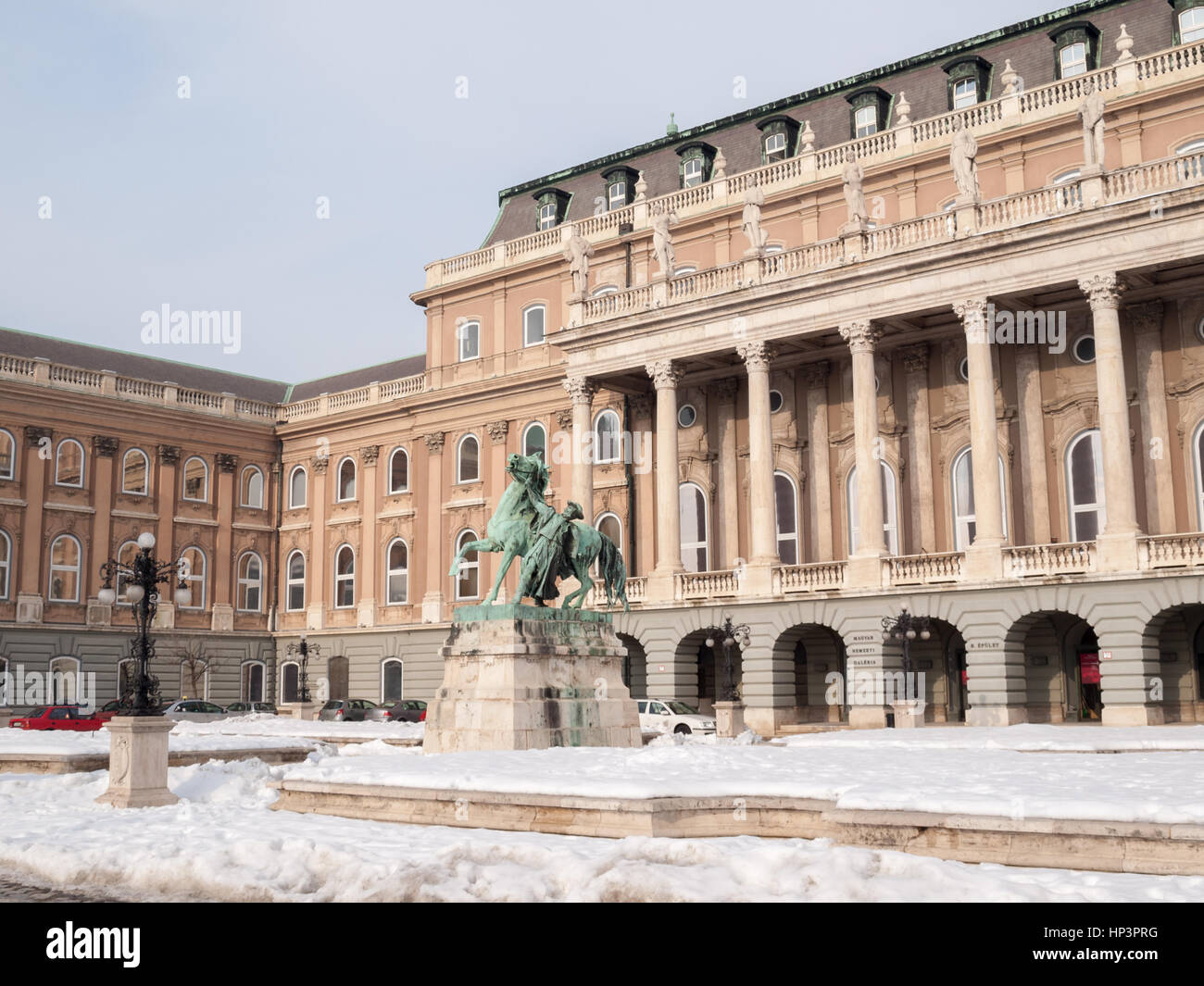 Budapest hungary snow castle hi-res stock photography and images - Alamy