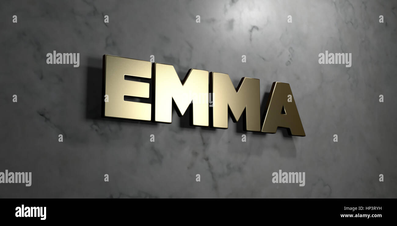 Emma typography hi-res stock photography and images - Alamy
